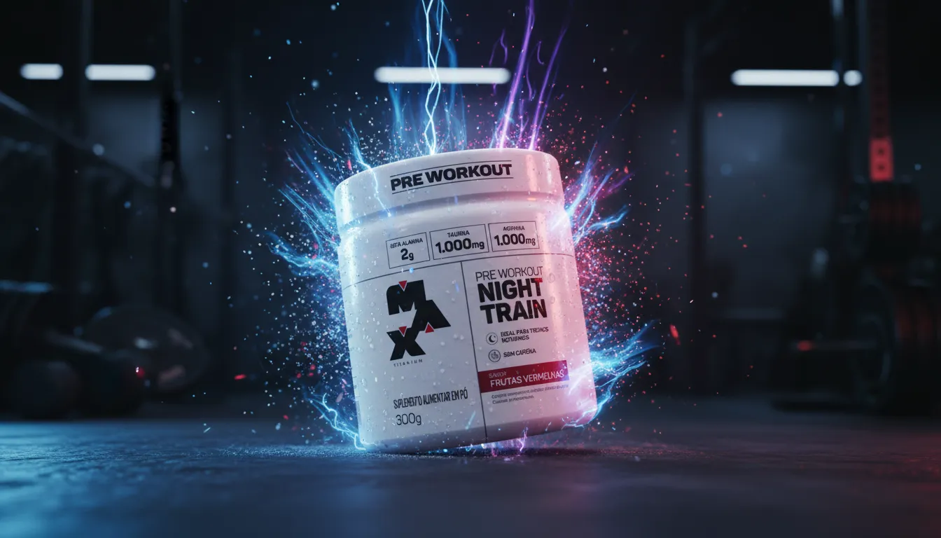 Max Titanium Night Train Vale a Pena? Review Completo do Pré-Treino ...